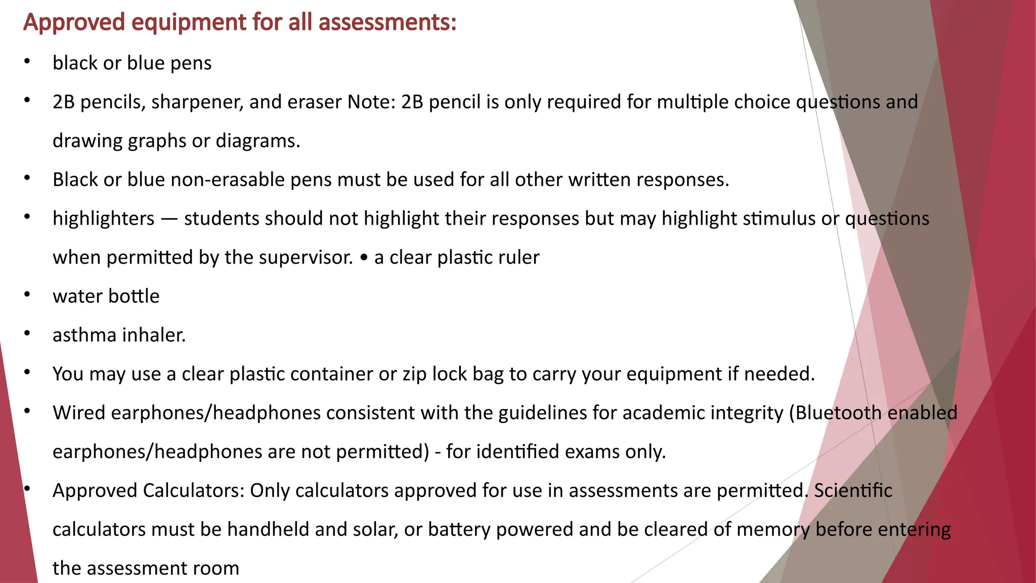 10CLA Term 4 Week 6 Exam preparation reminders.pptx | Free Download