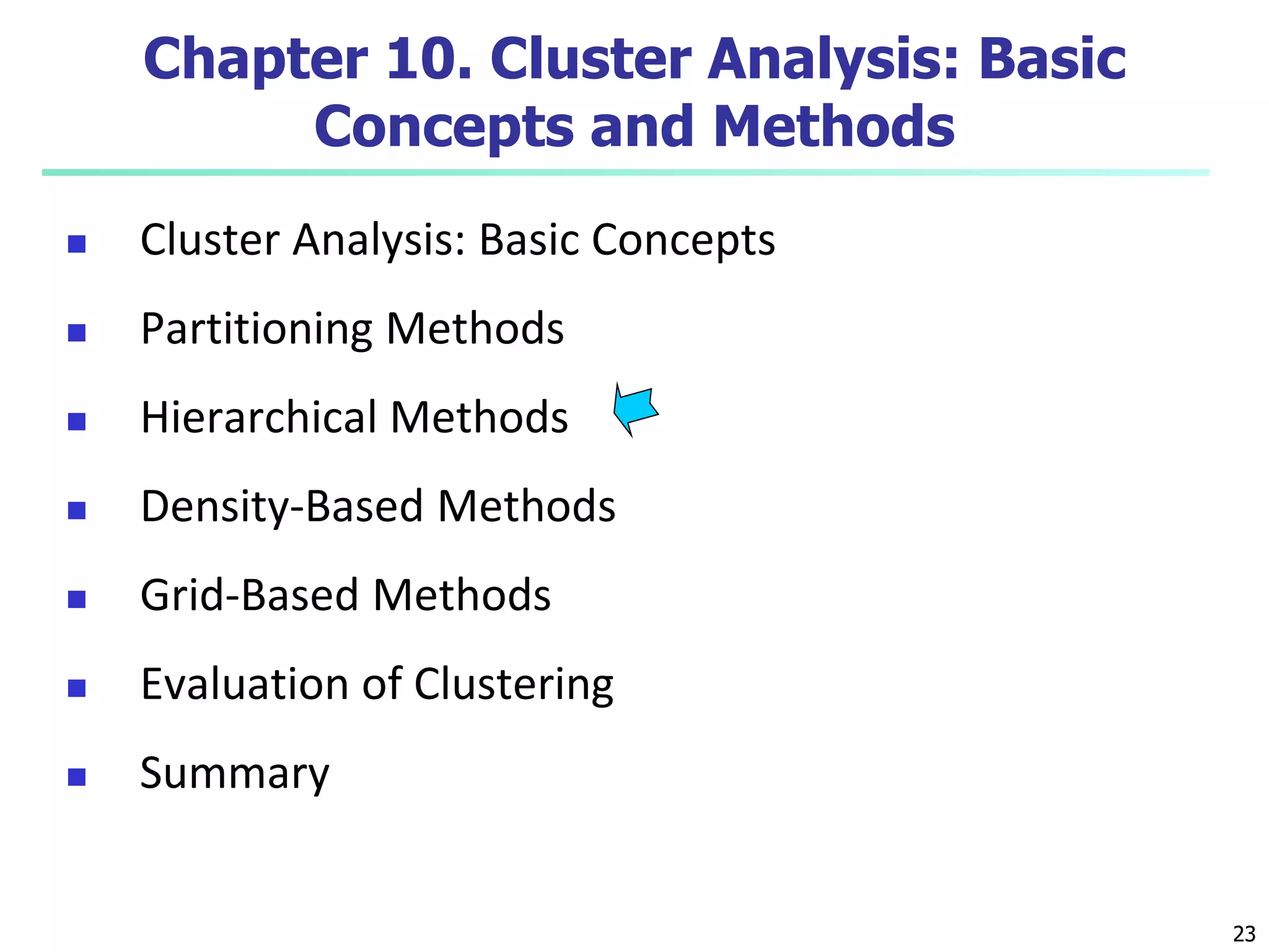 Data Mining Concepts and Techniques, Chapter 10. Cluster Analysis: Basic Concepts and Methods | PPT