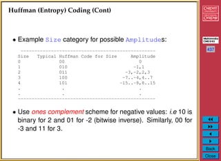 Compression: Images (JPEG) | PDF