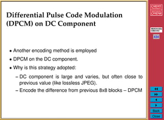 Compression: Images (JPEG) | PDF
