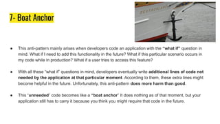 10 Code Anti-Patterns to Avoid in Software Development.pdf | Web Development | Internet