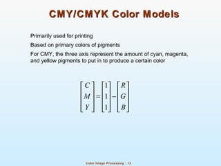 10 color image processing | PPT