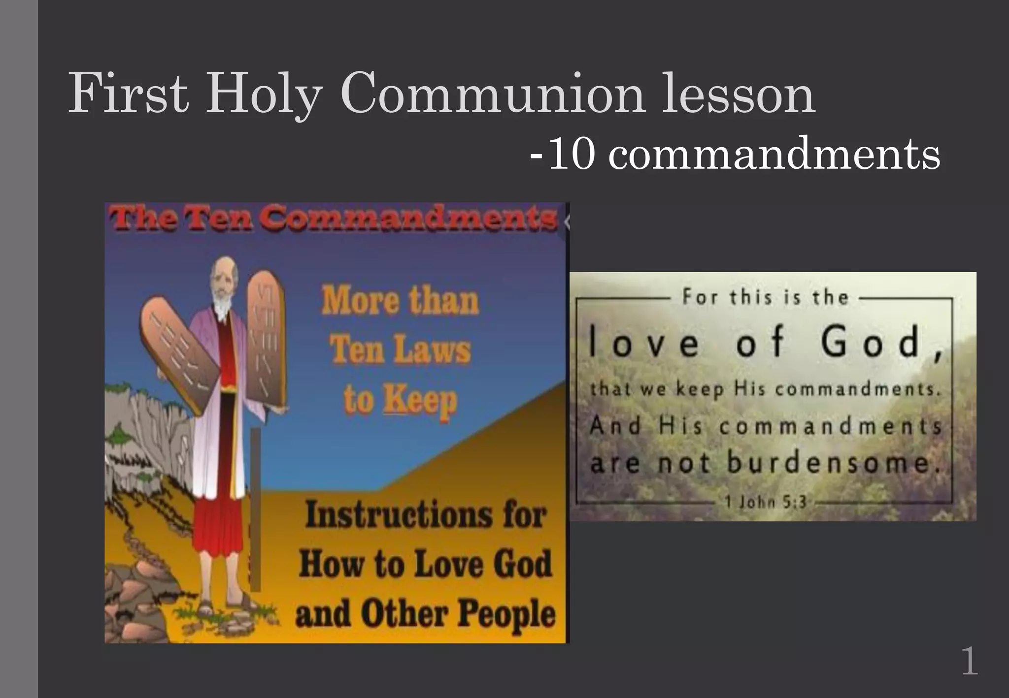 10 commandments | PDF