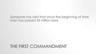 10 commandments 1 | PPTX