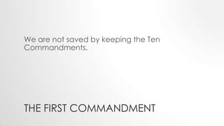 10 commandments 1 | PPTX