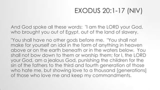 10 commandments 1 | PPTX