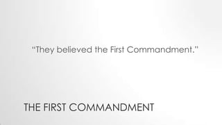 10 commandments 1 | PPTX