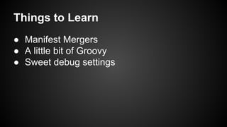 10 commandments for better android development | PPT