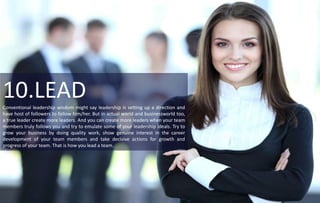 10 commandments for first time managers!! | PPTX