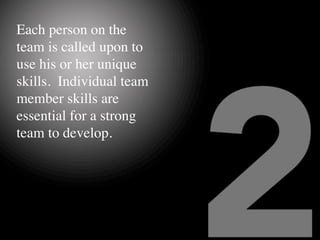 10 commandments of teamwork | KEY