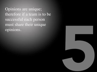 10 commandments of teamwork | KEY