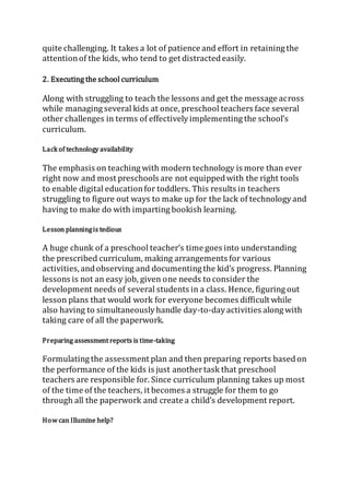 10 Common Challenges Faced by Preschool Teachers in 2022.docx