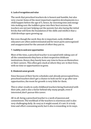 10 Common Challenges Faced by Preschool Teachers in 2022.docx