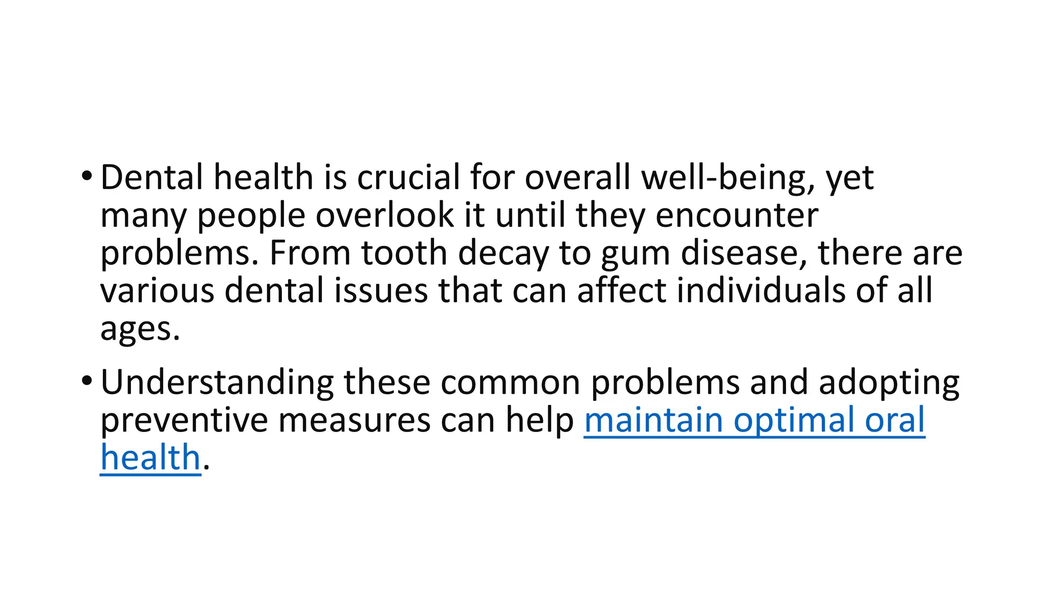 10 Common Dental Problems and How to Prevent.pptx