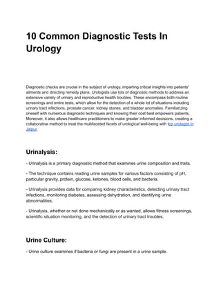 10 Common Diagnostic Tests In Urology.pdf