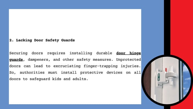 10 Common Door Safety Mistakes Schools Make | PPT