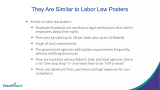 Labor Law Postings: 10 Common Myths That Put Businesses at Risk | PPT