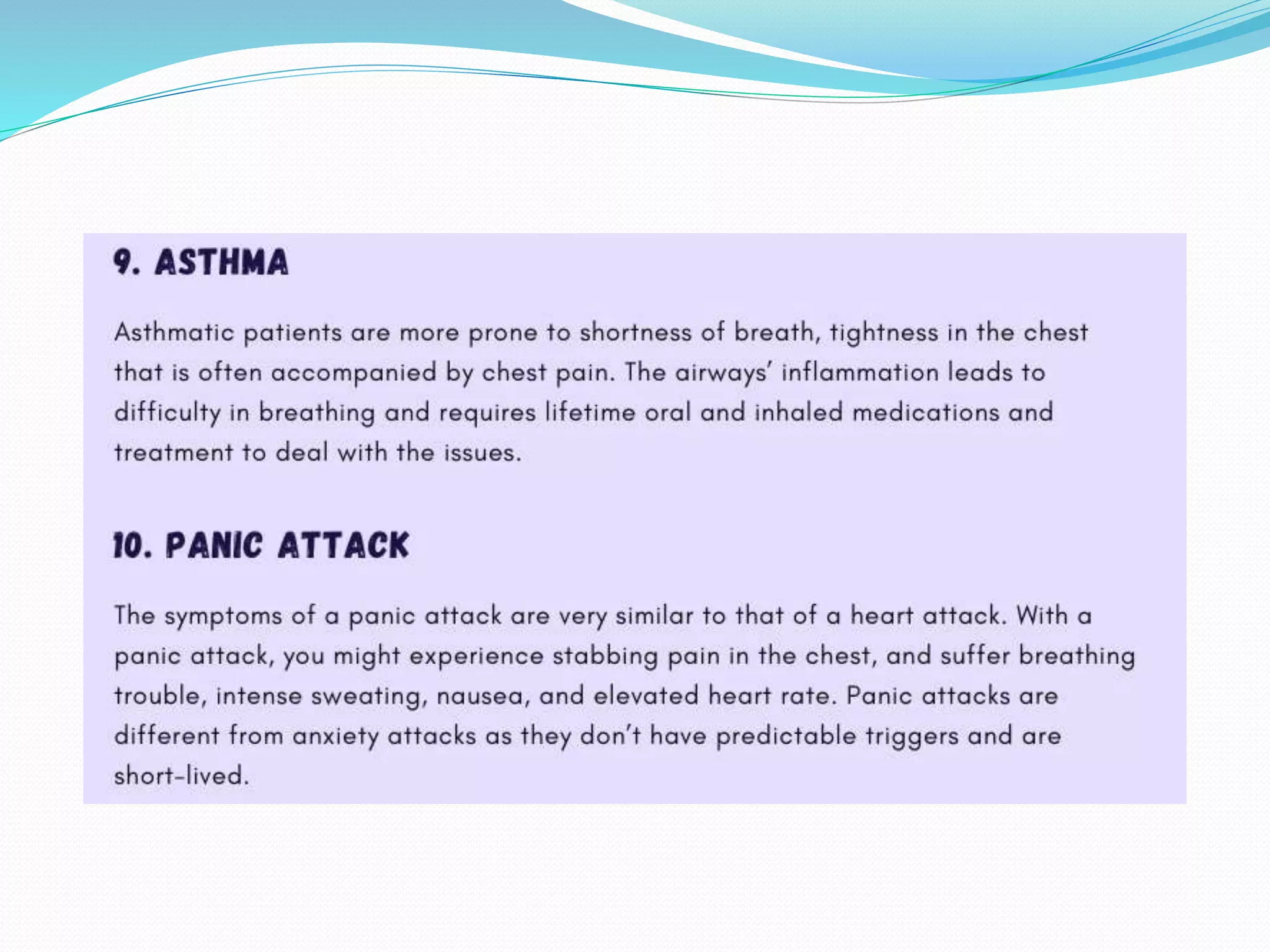 10 Common Non-Cardiac Causes of Chest Pain - AMRI Hospitals | PPTX