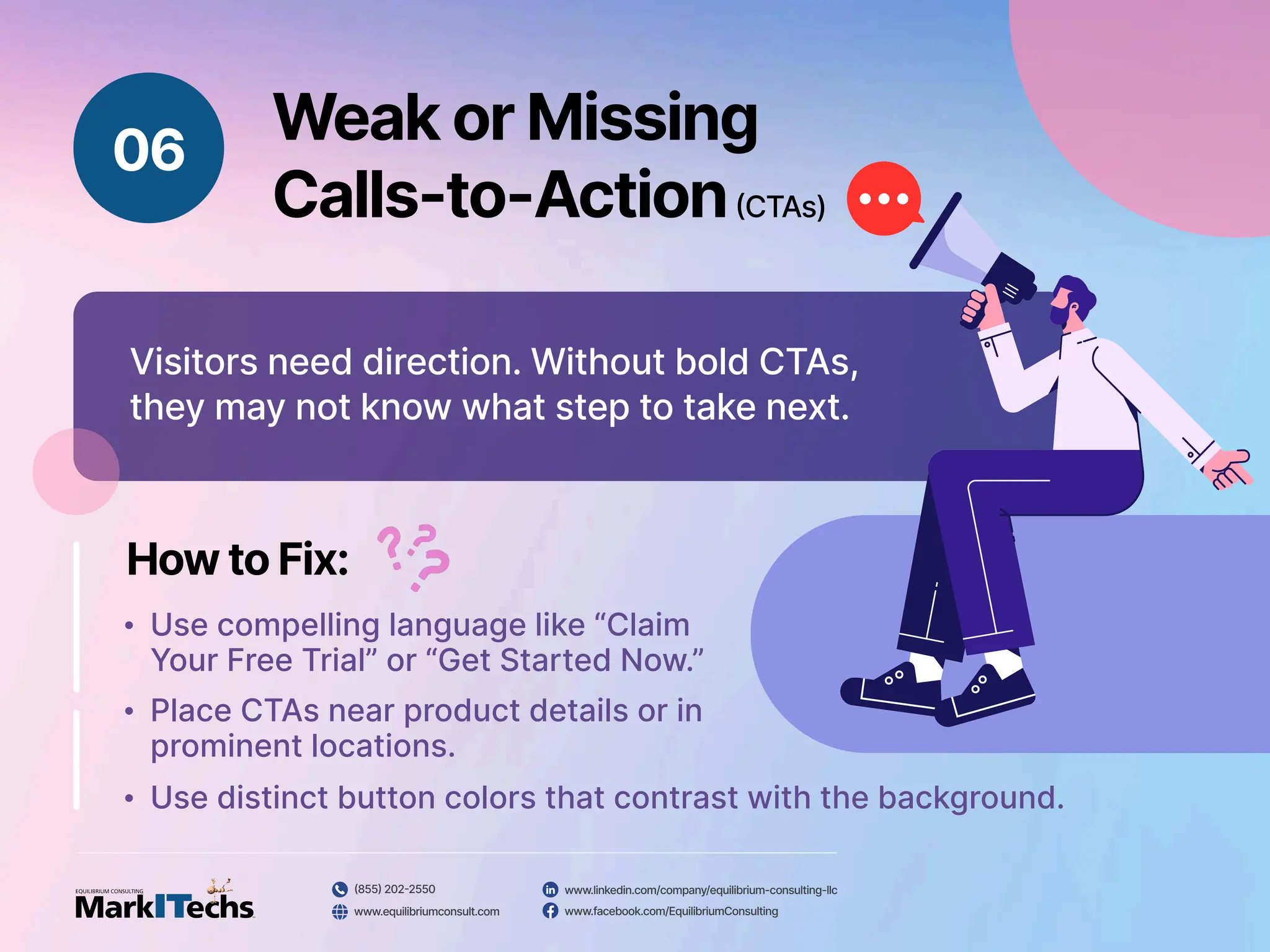 10 Common Web Design Mistakes - Equilibrium Consulting | PDF