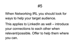 10 comparison points Networking In Real Life vs Networking on LinkedIn ...