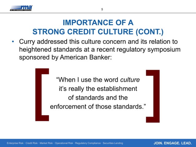 10 Components of a Robust Credit Culture | PPT