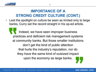 10 Components of a Robust Credit Culture | PDF