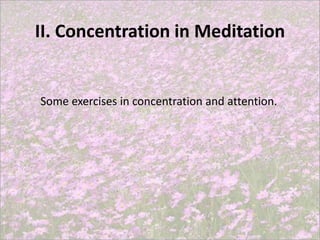 10 Concentration And One Pointedness | PPSX