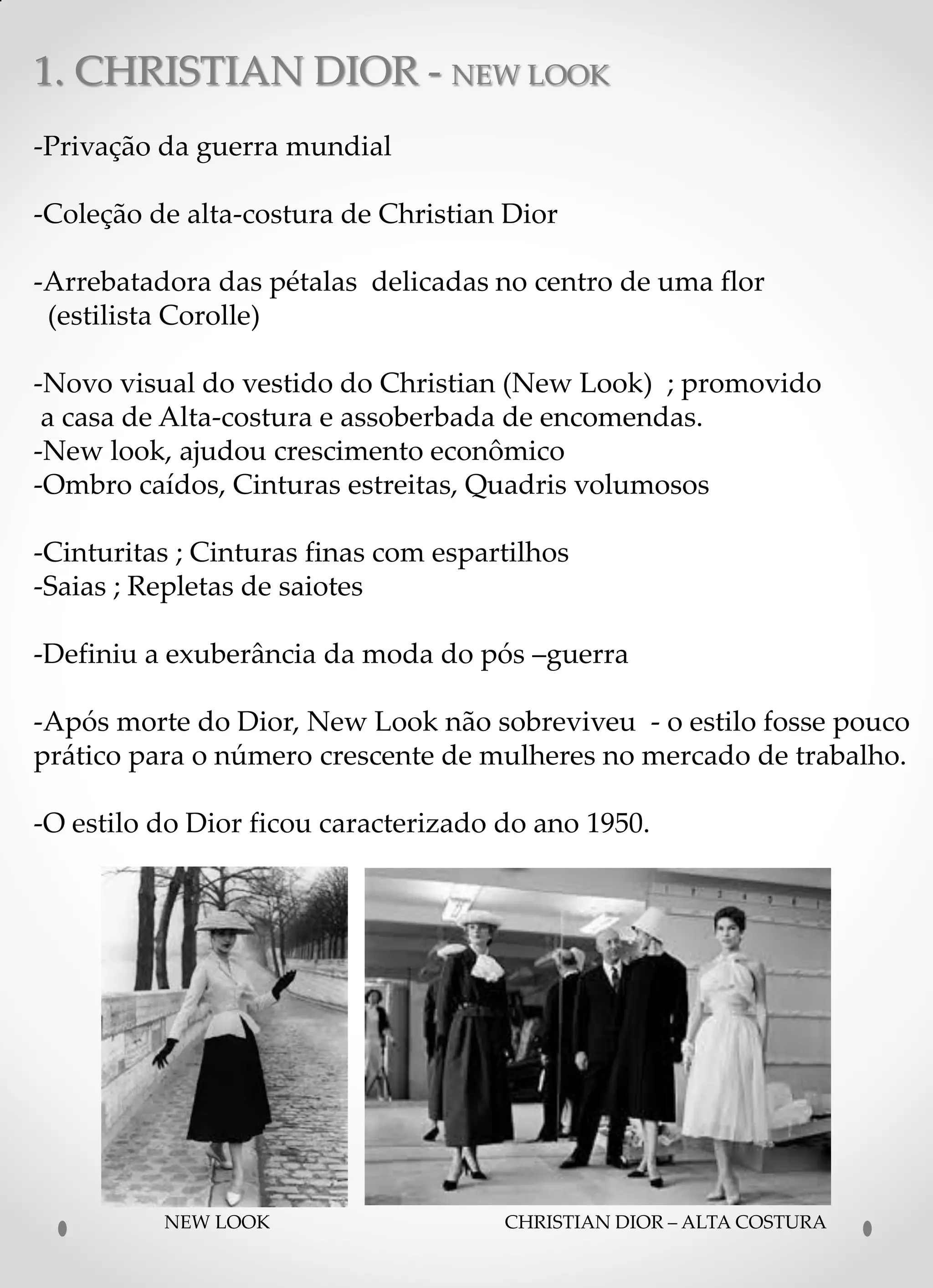 10 ícones que inspiraram na moda dos anos 50 | PDF