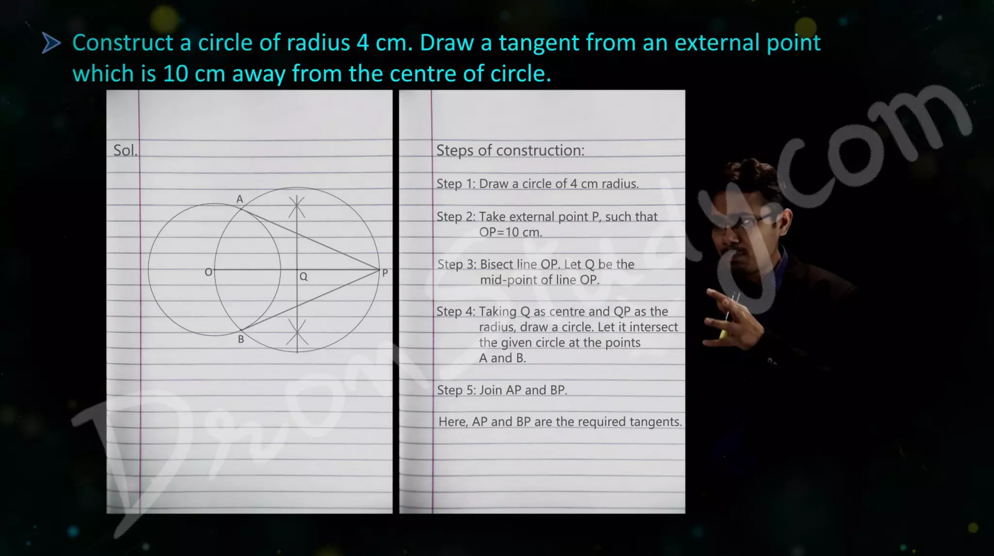 Class 10 Construction - Revision Notes | PDF