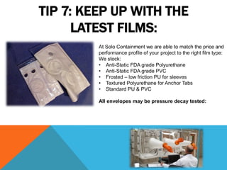 10 Containment Tips: | PPT