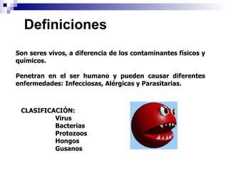 10 Contaminantes Biologicos | PPT