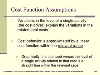 10 Cost Behavior HIGH - LOW METHOD.ppt | Business Accounting & Finance ...