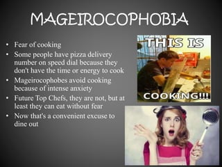 10 Crazy Food Phobias | PPT