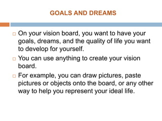 Create a vision board | PPTX
