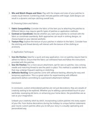 10 Creative Ideas to use Custom Embroidered Patches.docx