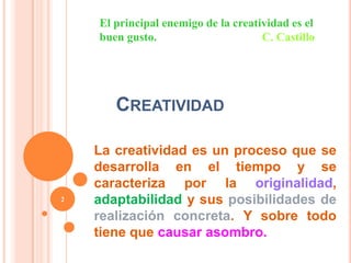 Creatividad | PPTX