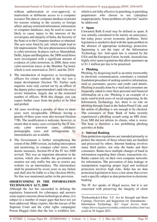 Critical Analysis of Technology Law in India with Reference to Foreign ...
