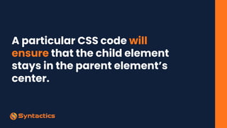 10 CSS Tricks and Tips to Create Astounding Websites | PPT