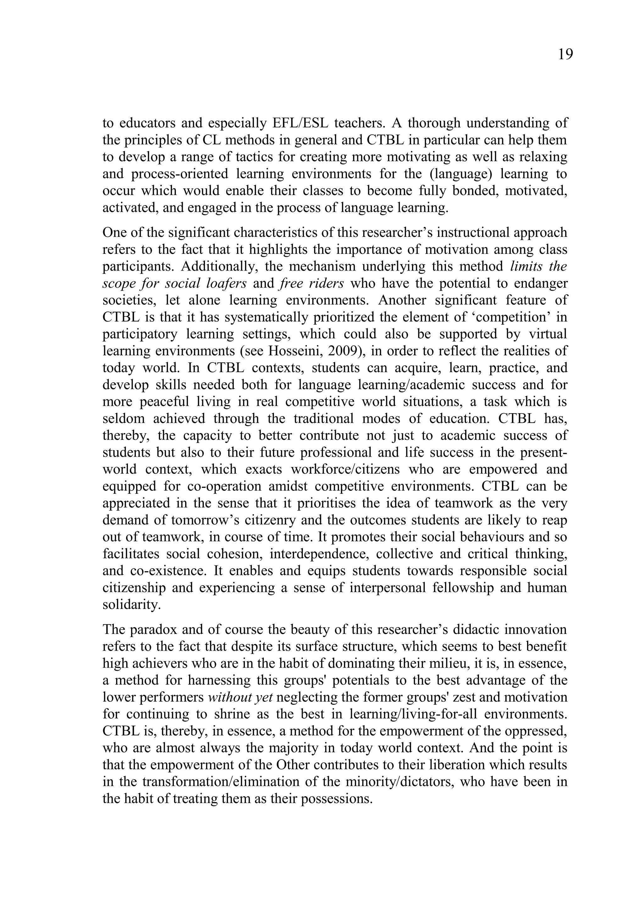 A Study of the Effects of Competitive Team-Based Learning and ...