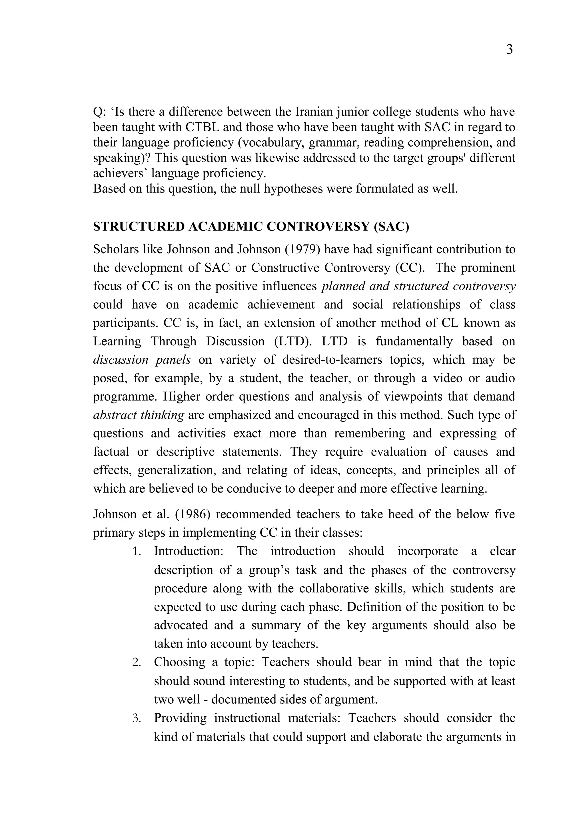 A Study of the Effects of Competitive Team-Based Learning and ...