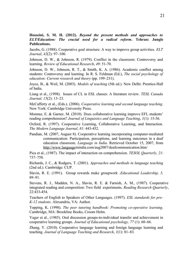 A Study of the Effects of Competitive Team-Based Learning and ...