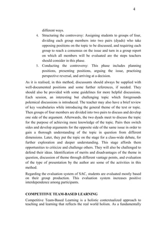 A Study of the Effects of Competitive Team-Based Learning and ...