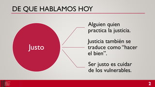 10 Cualidades Clase 9 - Justo | PDF