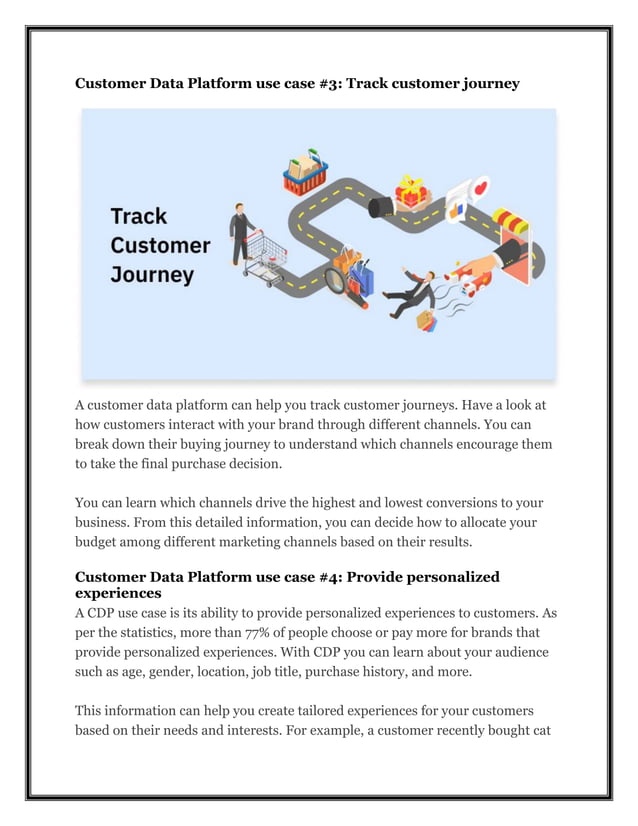10 Customer Data Platform Use Cases That Can Drive Business Growth Pdf