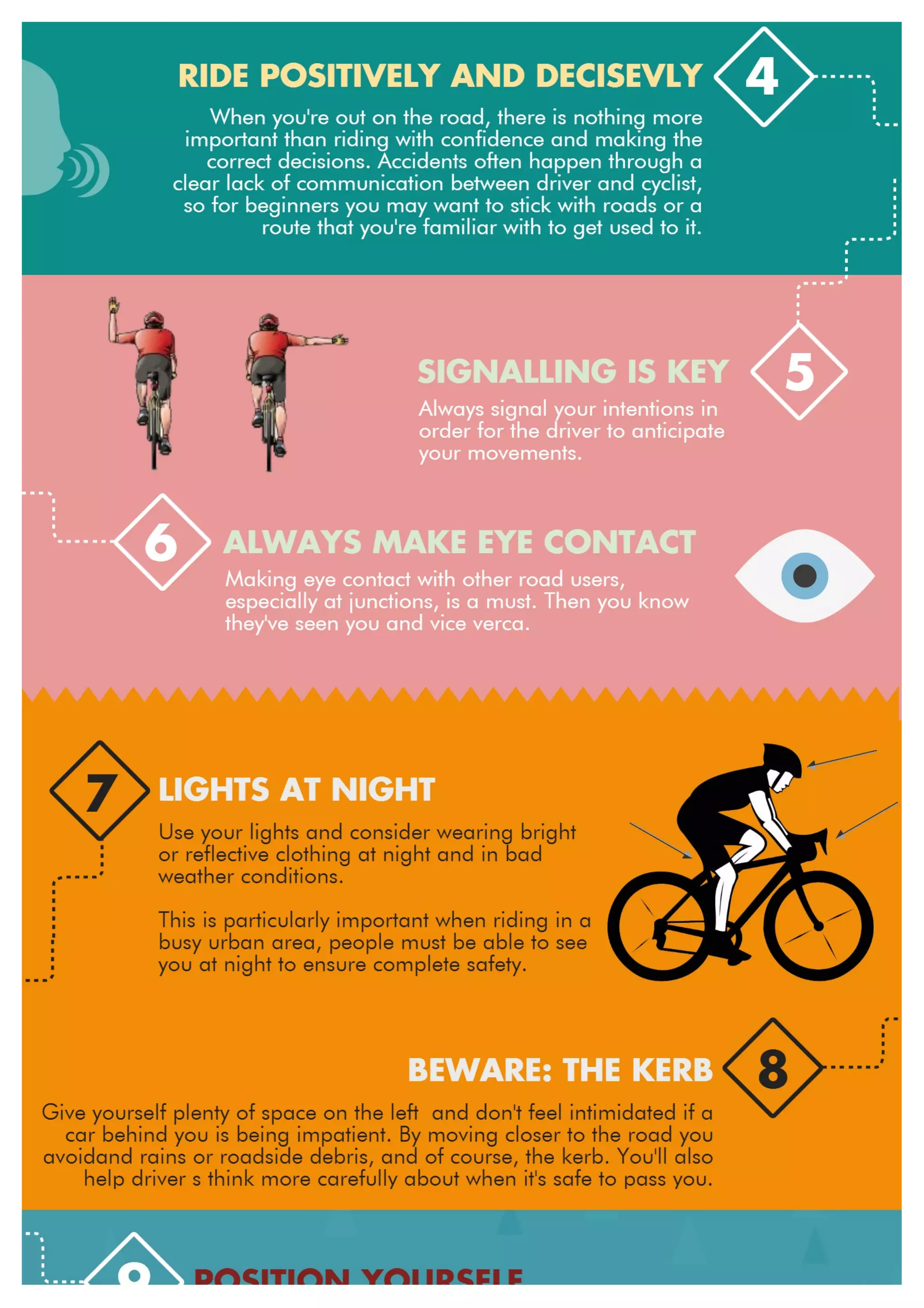 10 Cycling Safety Tips For Beginners | PDF