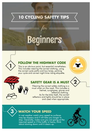 10 Cycling Safety Tips For Beginners | PDF