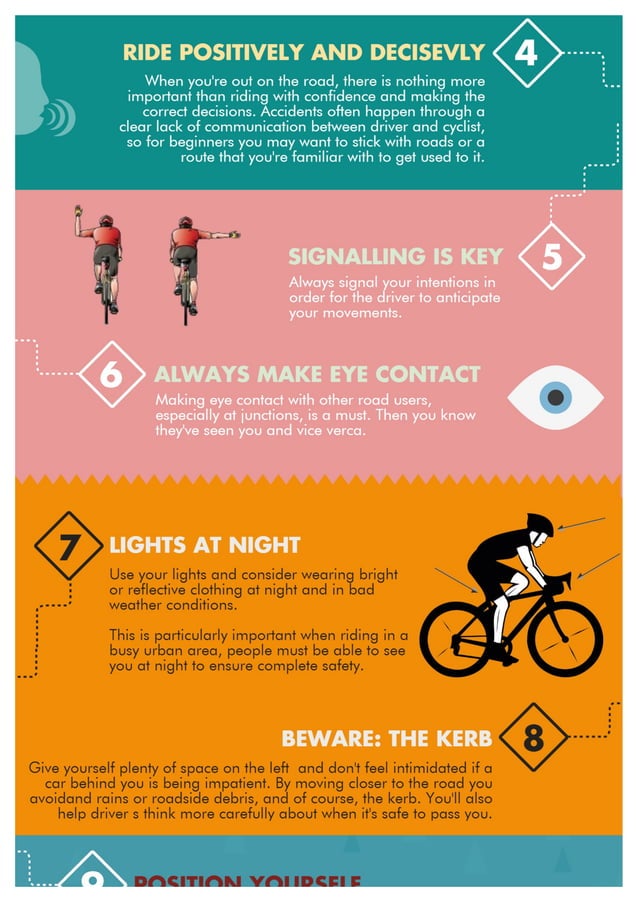 10 Cycling Safety Tips For Beginners | PDF