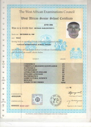 MY CREDENTIALS | PDF