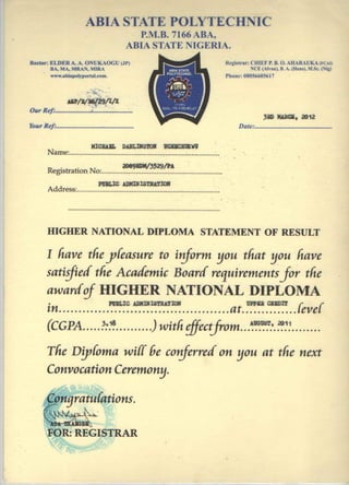 MY CREDENTIALS | PDF