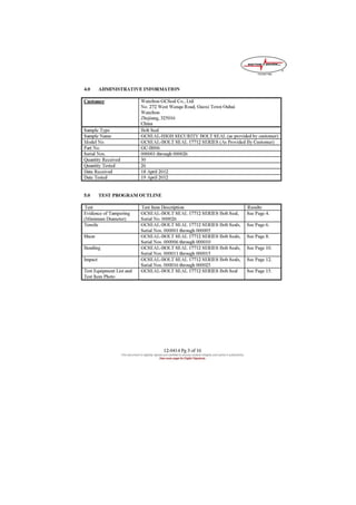 ISO Testing Report-1 | PDF